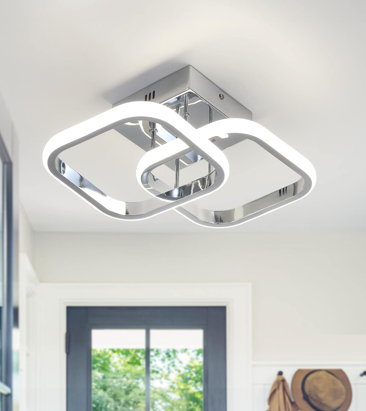 AMZASA Modern Square Led Ceiling Light