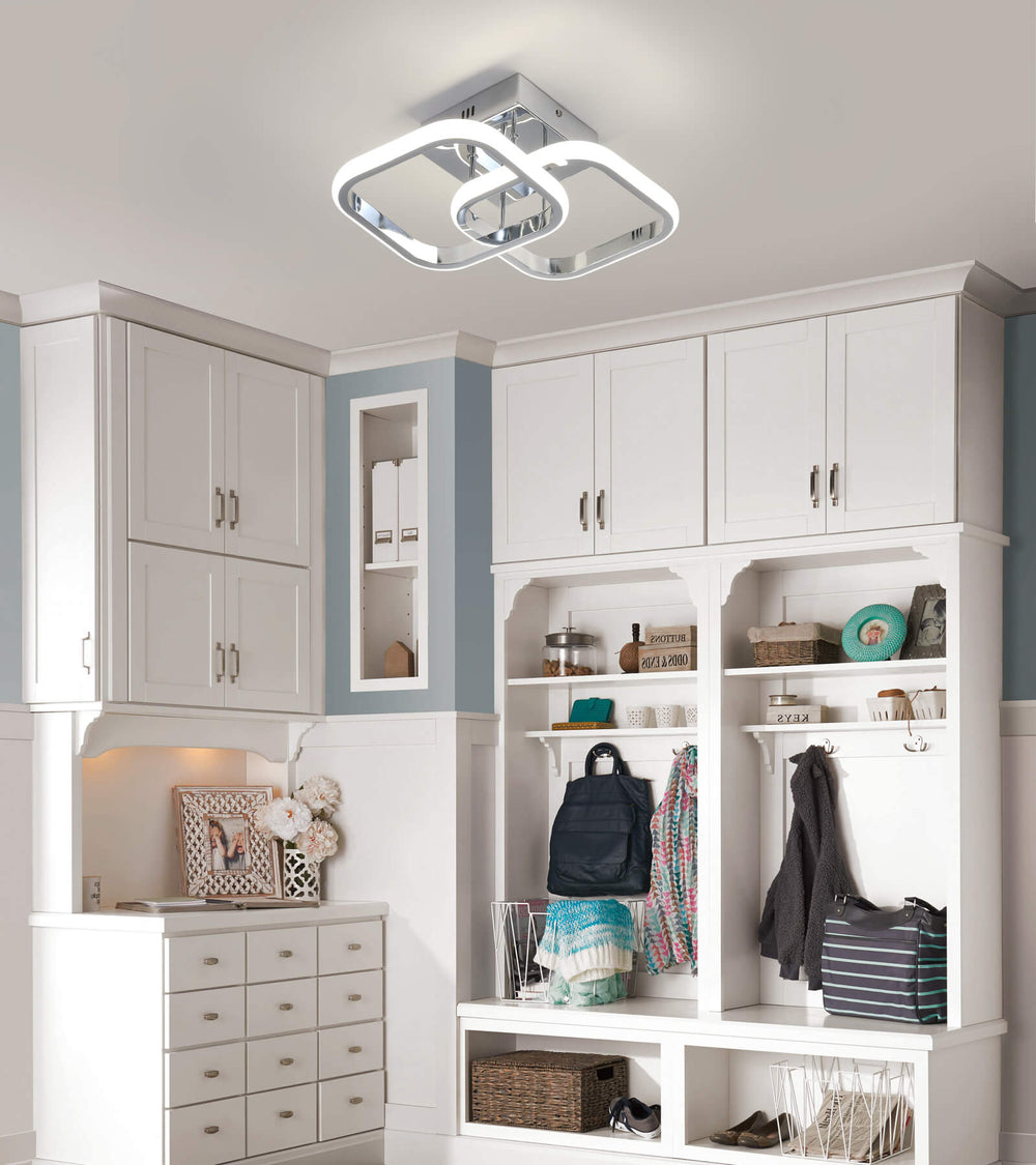 AMZASA Modern Square Led Ceiling Light
