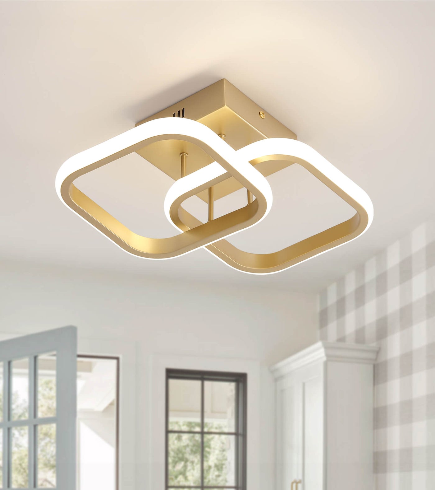 AMZASA Modern Square Led Ceiling Light